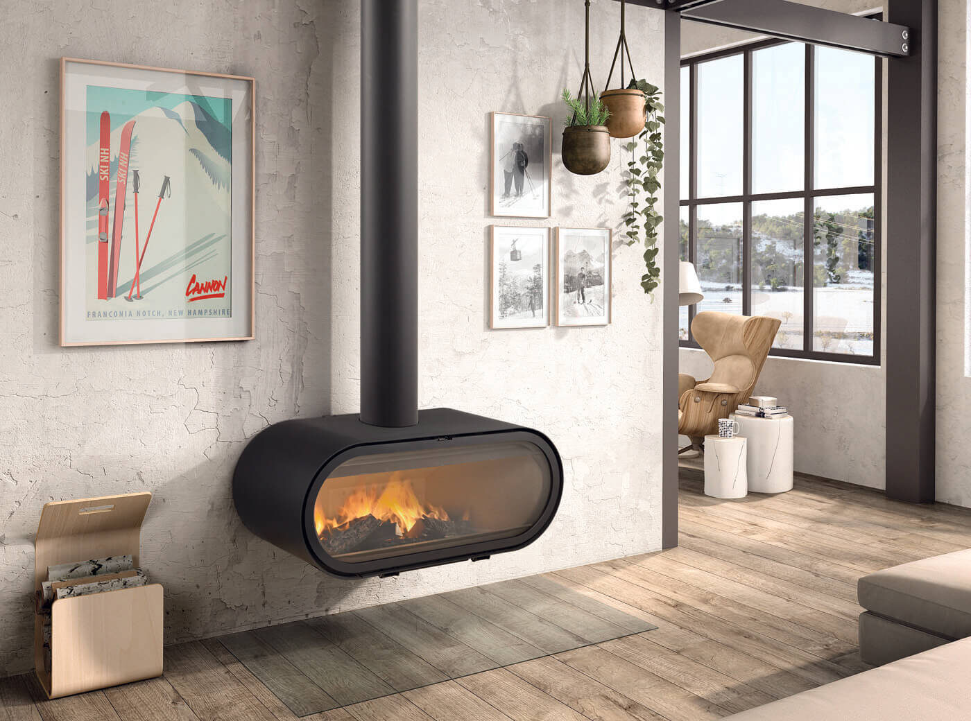 Designový krb D-8 | Flamen Czech Republic, s.r.o.